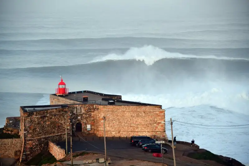 Big Waves in Nazare, Portugal - Ultimate 2024 Visitors Guide